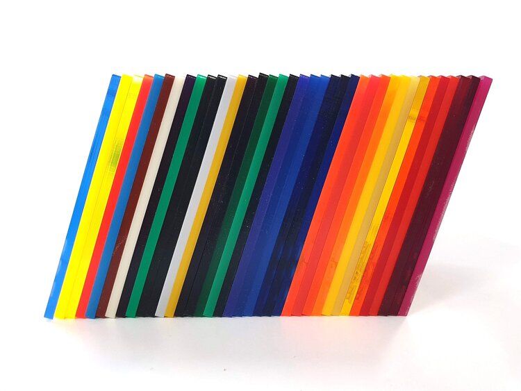 Acrylic Sheet | Coloured | MC Laser Materials Shop – Modelcraft Laser